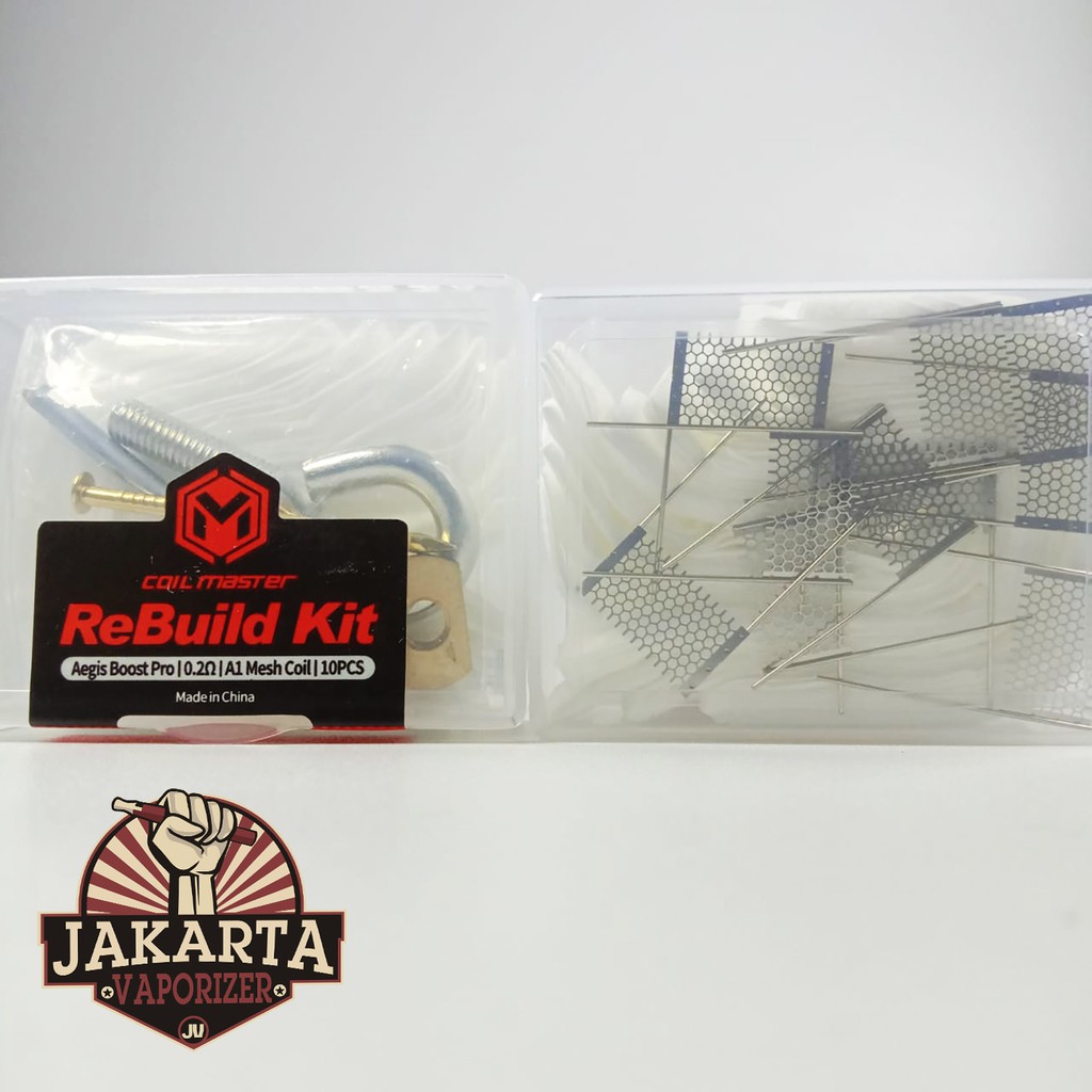 Jual [RBK PRO 0.2] COIL MASTER RBK REBUILD AEGIS BOOST PRO 0.2 OHM MESH ...