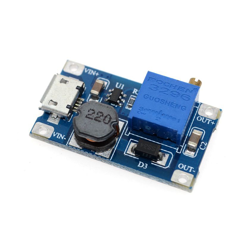 Jual MT3608 2A Step Up Bulk DC Converter Power Booster Module | Shopee ...