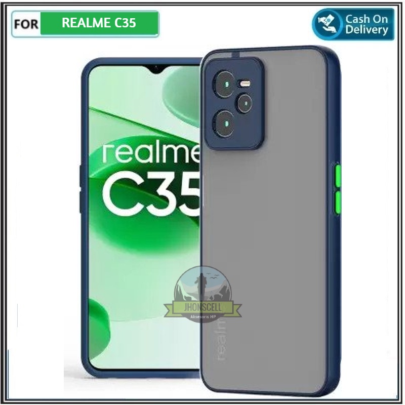 Jual Casing Case Realme C35 / C31 / Narzo 50A Prime Aero Matte Soft ...
