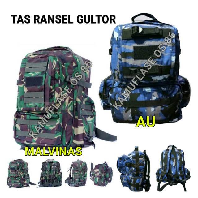 Jual Tas Ransel Punggung AU AURI TNI AU Tas Punggung Loreng Angkatan ...