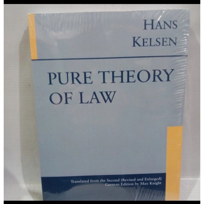 Jual BUKU PURR THEORY OF LAW HANS KELSEN | Shopee Indonesia