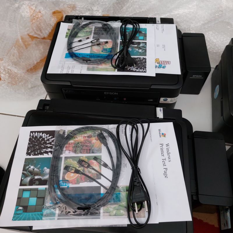 Jual Printer Epson L220 Second Print Scan Copy siap pakai. Barang ready ...