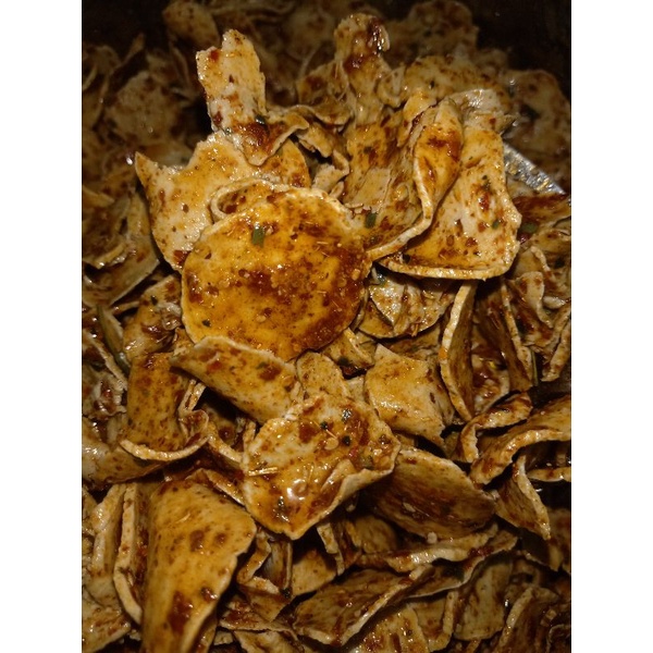 Jual Basreng Kriuk 200 gram cikruh Koin dan stik Bisa COD gratis ongkir ...