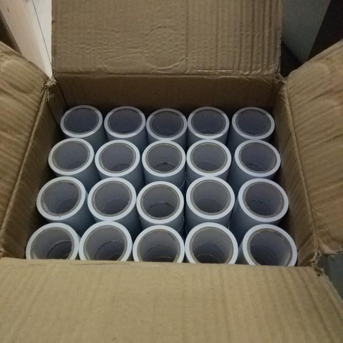 Jual DUCT TAPE LEM, ISOLASI / LAKBAN PIPA AC WARNA PUTIH PER DUS ...