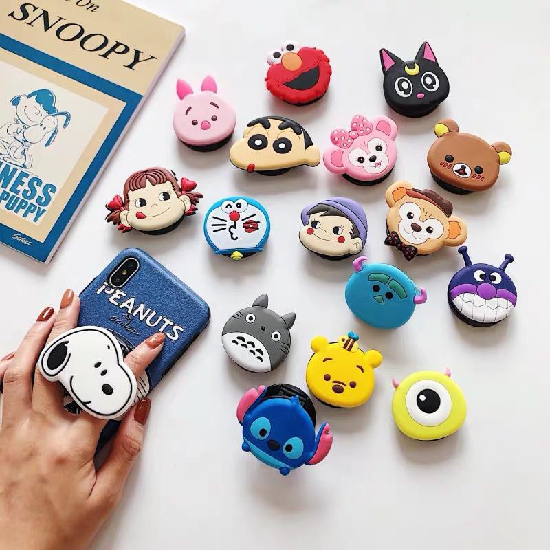 Jual 3D POP SOCKET HP KARAKTER CARTOON Phone Holder | Shopee Indonesia