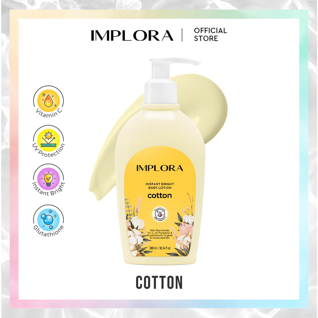Jual Implora Instant Bright Body Lotion | Shopee Indonesia