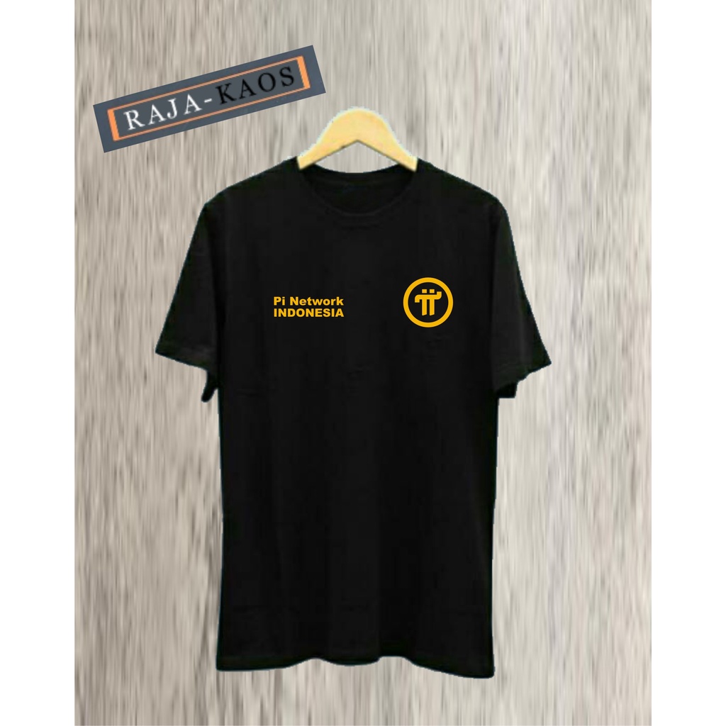 Jual Kaos Pi Network Indonesia logo kiri kanan keren kaos distro bisa ...