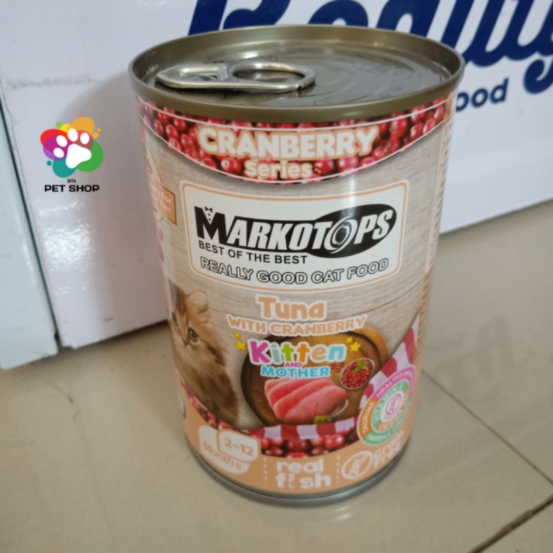 Jual Markotops Can 400gr / Makanan Kaleng Markotop / Makanan Basah ...
