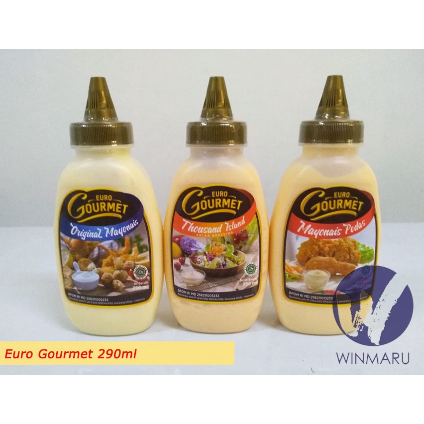 Jual Euro Gourmet Mayonais Original / Original Mayo - Mayonaise Pedas ...