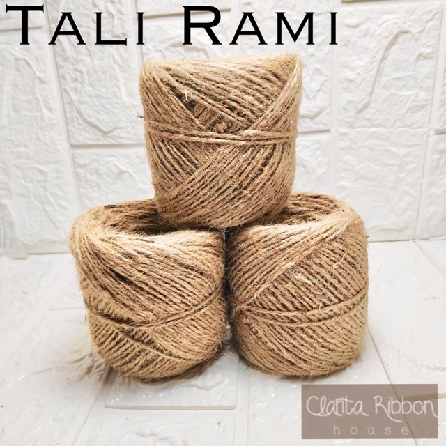 Jual Tali Goni Rollan 2 Ply / 3 Ply Tali Rami | Shopee Indonesia