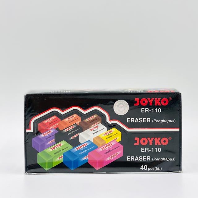 Jual PENGHAPUS JOYKO B40 WARNA / Stip Eraser Joyko Kecil B40 Fancy Warna Warni ER-110 ER 110 ...