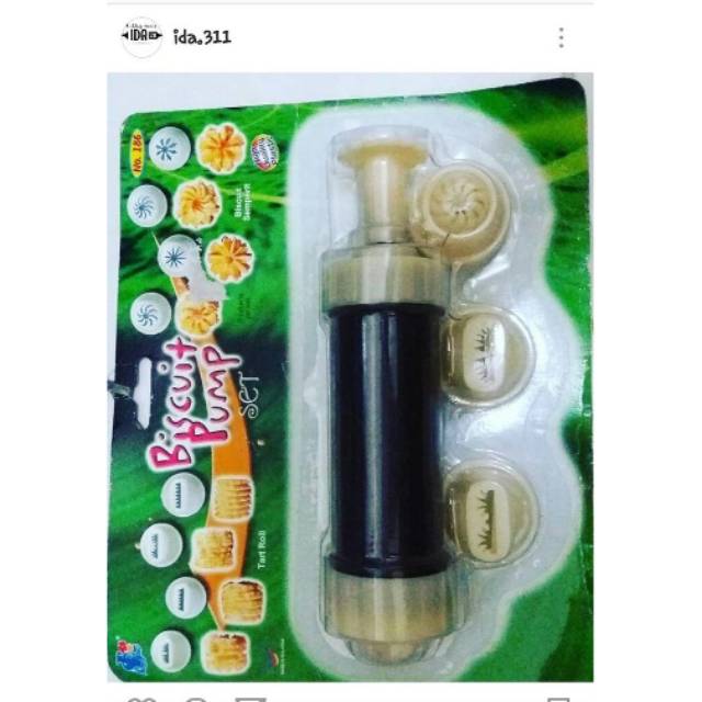 Jual Biscuit Pump Acuan kue no 186 / Cetakan Nastar Gulung / Cetakan Kue Semprit Bunga | Shopee ...