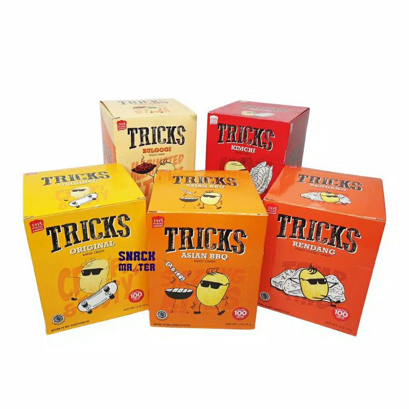 Jual Tricks baked potato chips all varian | Shopee Indonesia