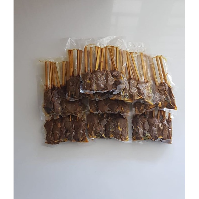 Jual Sate Babi Rempah Khas Bali 10 Tusuk (Frozen) | Shopee Indonesia