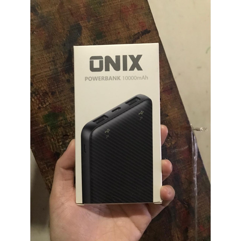 Jual Onix Powerbank Celtic - Real 10000mAh Triple Output & Input Micro ...
