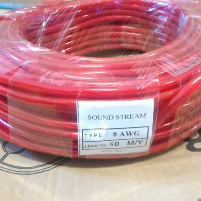 Jual kabel 8 awg sound stream 35m full original | Shopee Indonesia