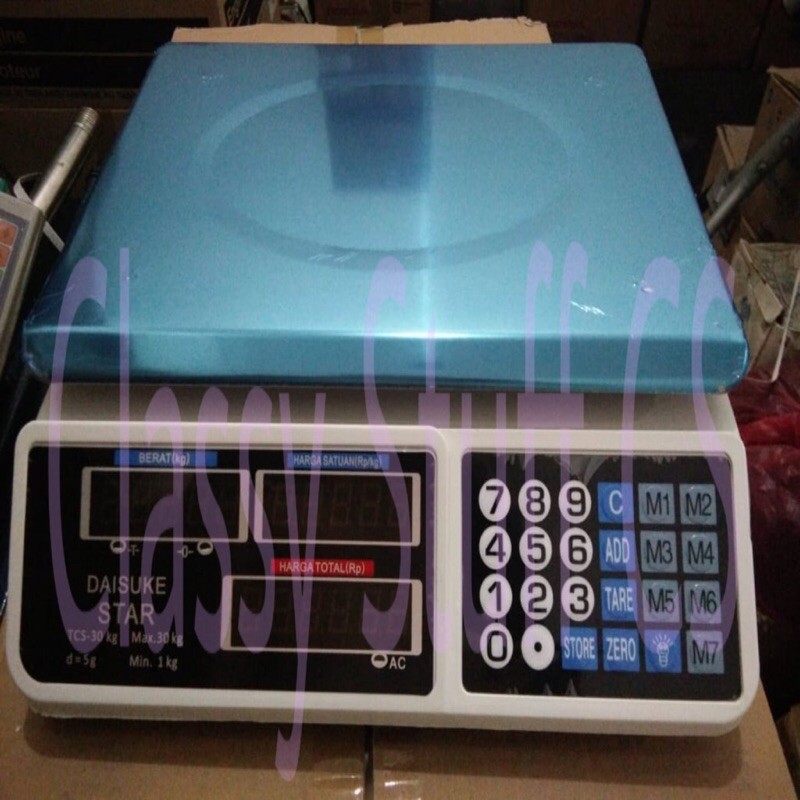 Jual Timbangan Digital Daisuke Star 30 KG | Shopee Indonesia