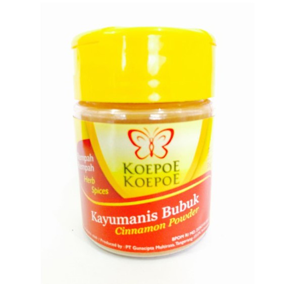 Jual Koepoe Koepoe Kayu Manis Bubuk 35g Cinnamon Powder | Shopee Indonesia