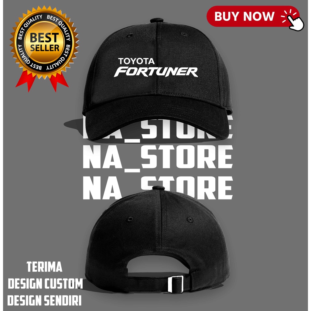 Jual Topi Baseball TOYOTA FORTUNER keren BERKUALITAS !!! Pria Wanita ...