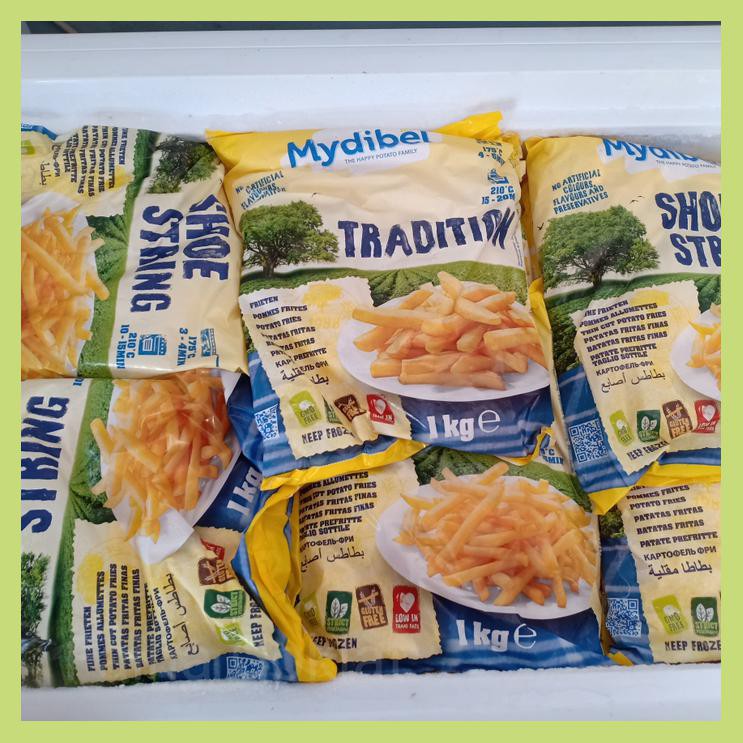 Jual MYDIBEL KENTANG GORENG FRENCH FREIS KEMASAN 1KG | Shopee Indonesia
