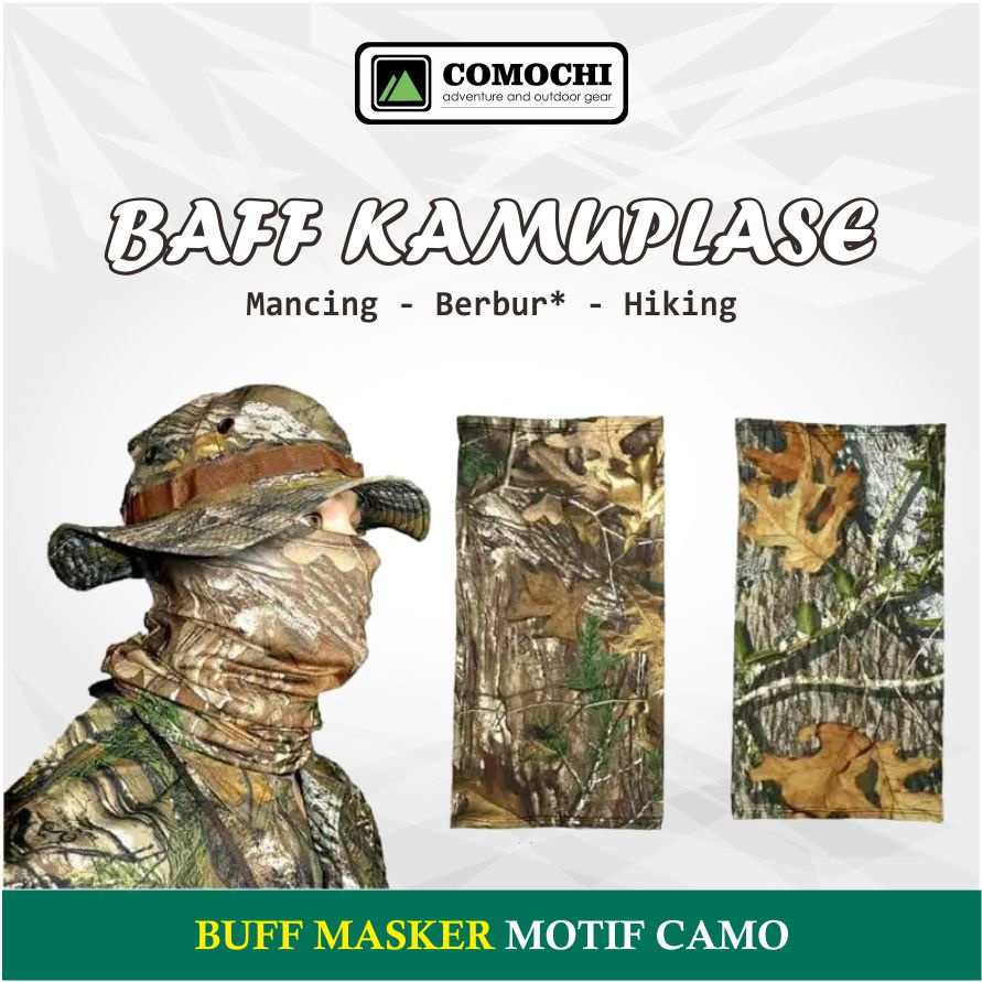 Jual Buff Mancing Masker Multifungsi Motif Realtree Kamuflase Berburu ...