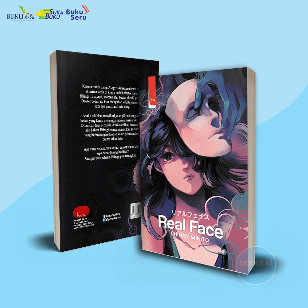 Jual Buku Novel Real Face Karya Chinen Mikito - Buku Kita - Haru ...