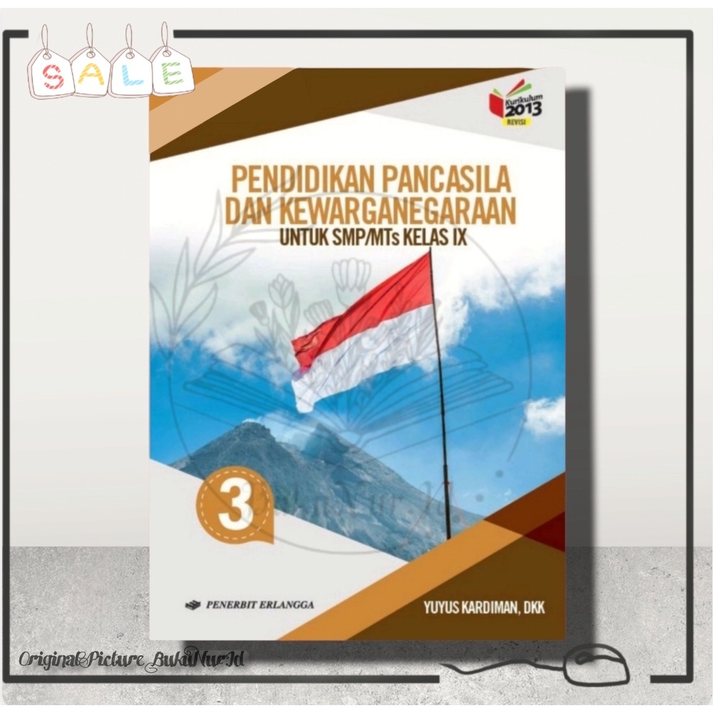 Jual BUKU PPKN SMP/MTS KELAS IX KURIKULUM 2013 REVISI - ERLANGGA - 100% Buku Original | Shopee ...