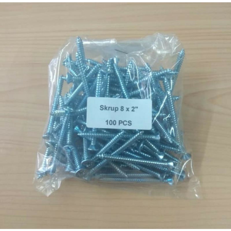 Jual Skrup 5 cm Bungkus 8 x 2" ( 100 pcs ) | Shopee Indonesia