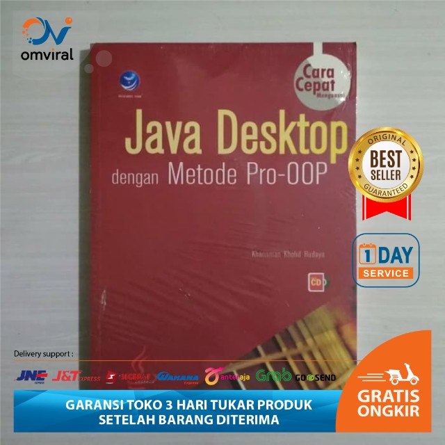 Jual Buku Coding Pemrograman Java Desktop Dasar Untuk Pemula Dengan Metode Pro OOP | Kharisman ...