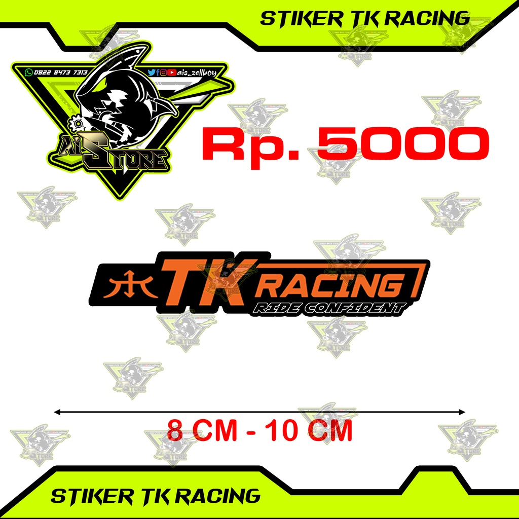 Jual Stiker TK Racing | Shopee Indonesia