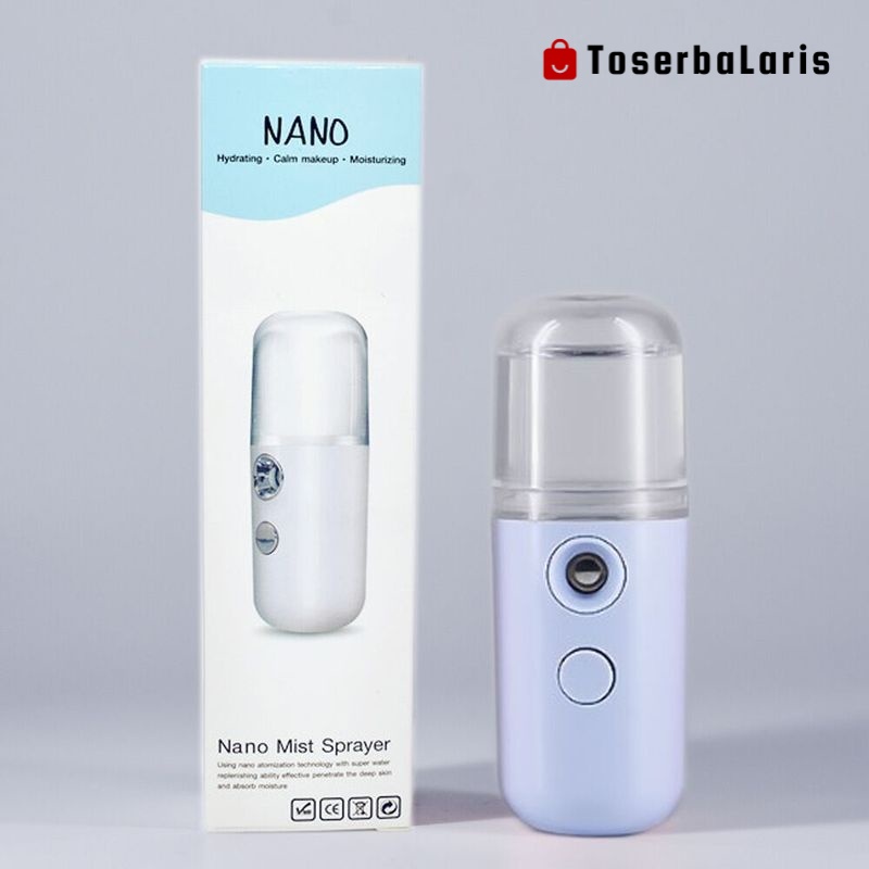 Jual Pelembab Wajah Viral Nanospray Nano Spray Portable Mist Pelembab Wajah | Shopee Indonesia