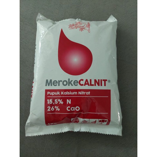 Jual Pupuk Meroke Calnit hidroponik grade kemasan 1kg | Shopee Indonesia