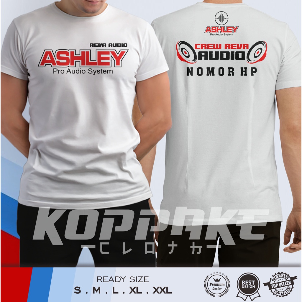 Jual Kaos Ashley Pro Audio System DB Request Nama Grup Operator Sound ...