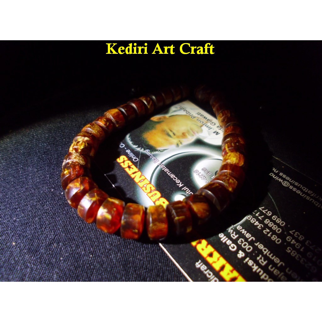 Jual JUAL PRODUK ETNIK Gelang Tasbih AKAR LAUT MERAH KRISTAL 5 mm LIKE ...