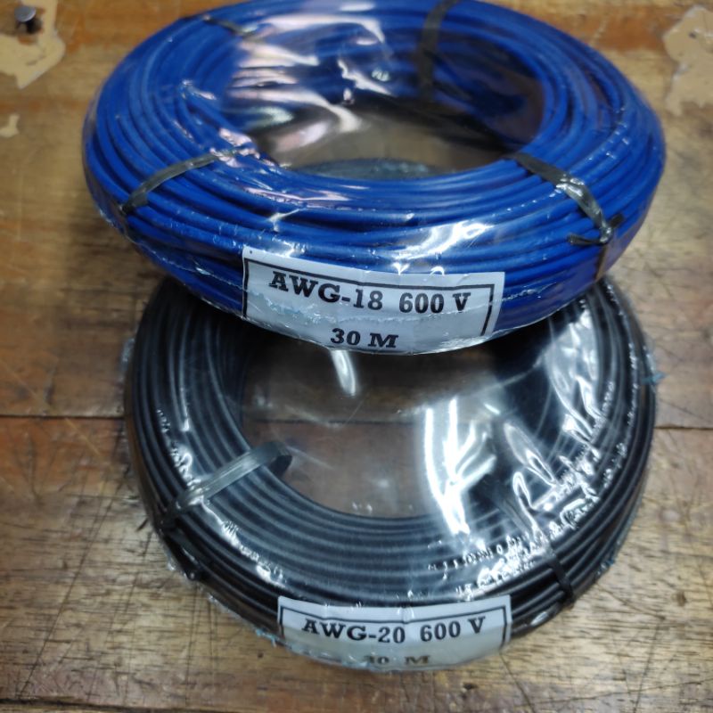Jual Kabel AWG-18 600V 30Meter | Shopee Indonesia