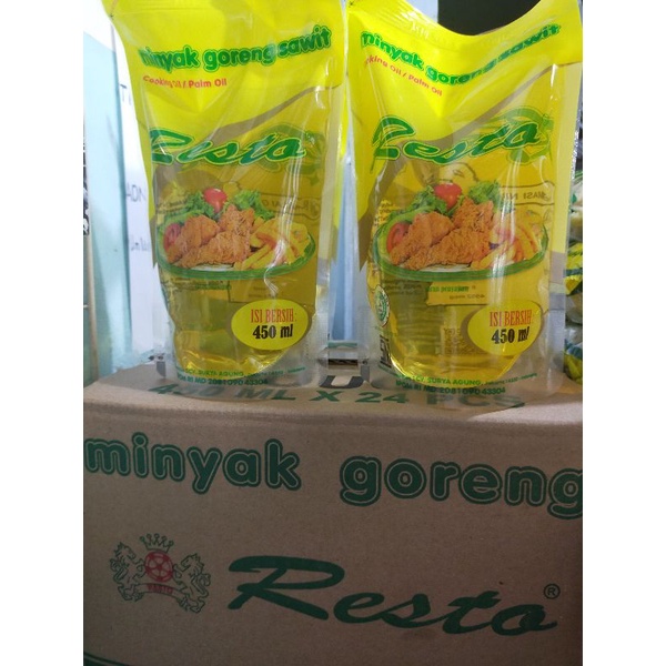 Jual Minyak Goreng Resto 450ml Refill | Shopee Indonesia