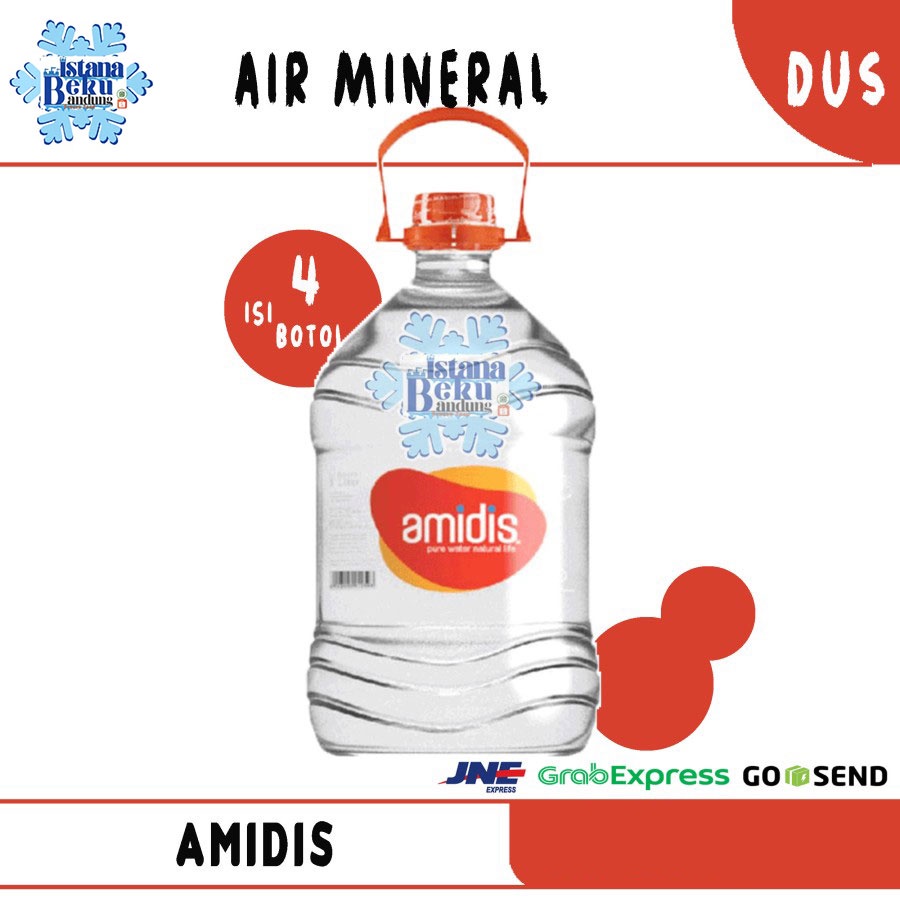 Jual Amidis Botol 5 Liter isi 4 botol (Karton) | Shopee Indonesia