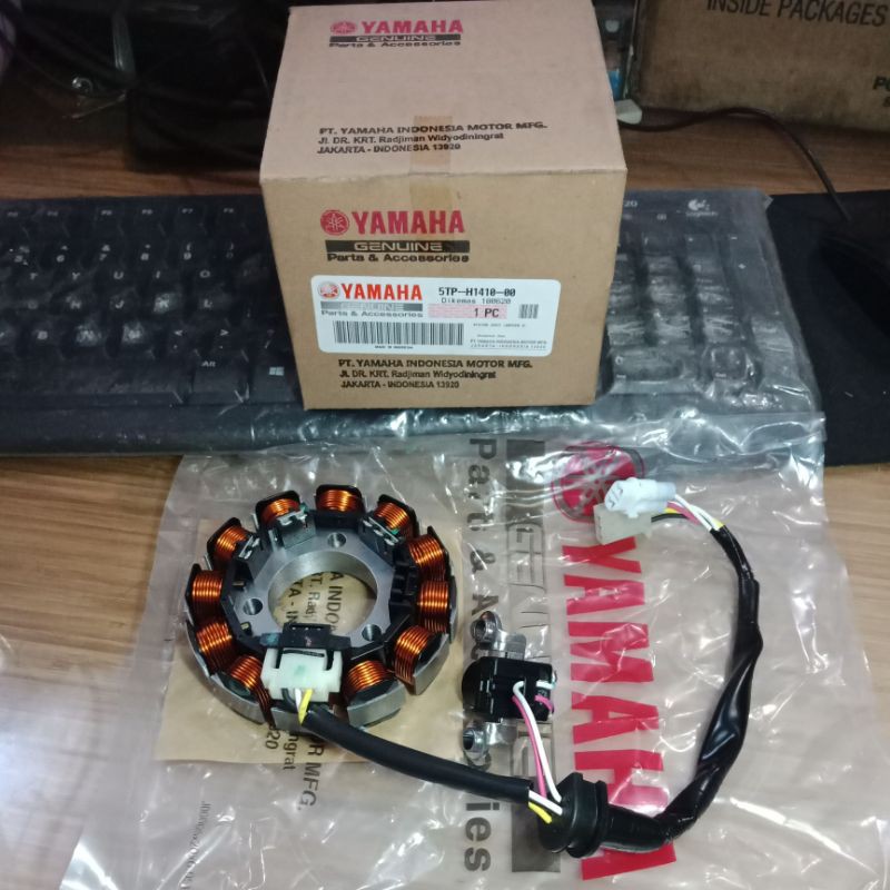 Jual SPULL SPUL STATOR ASSY 5TP JUPITER Z LAMA OLD KARBU BURHAN VEGA R NEW ORIGINAL ORI ASLI ...