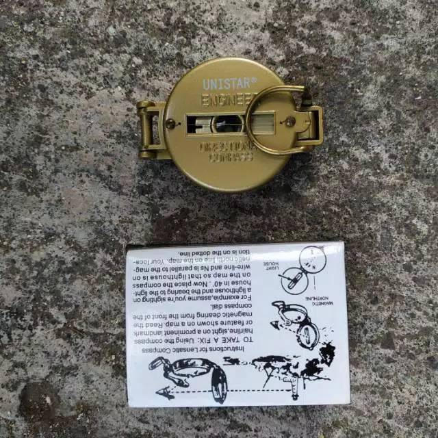 Jual kompas survival / kompas gunung / Kompas Bidik Unistar original ...