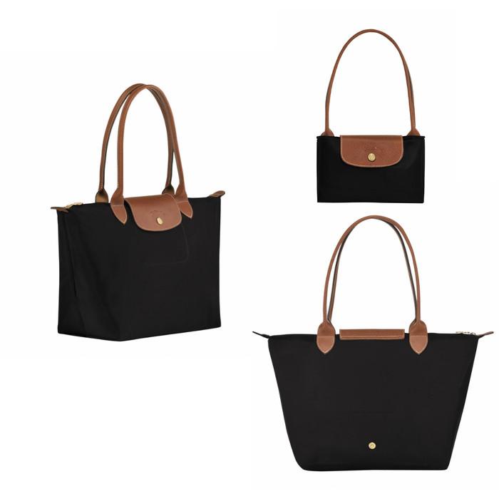 Jual L*ongchamp Le Pliage Small Long Handle Classic - 100% Original ...