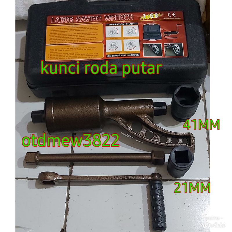Jual kunci roda putar 41x21 MM KUNCI IMPAC MANUAL KUNCI LABOR FUSO ...