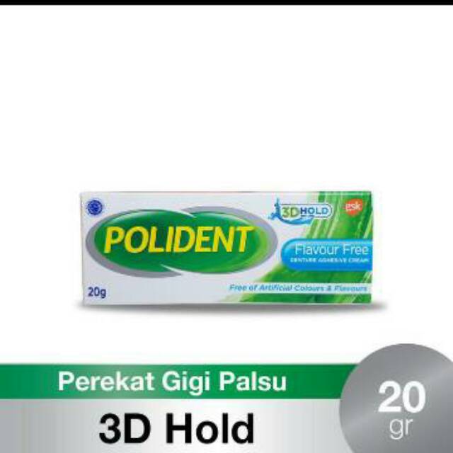 Jual Polident Krim Perekat Gigi Palsu Poliden kecil 20 gram | Shopee ...
