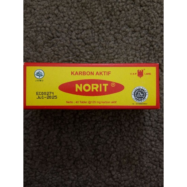 Jual NORIT Cap Lang 40 tablet (Obat Diare dan Perut Kembung) | Shopee ...