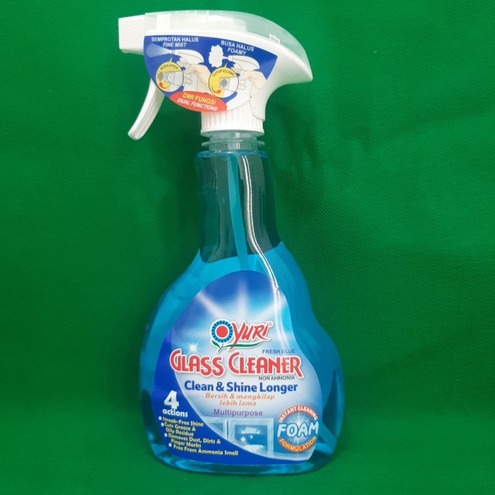 Jual YURI Glass Cleaner Botol Spray 500ml | Shopee Indonesia
