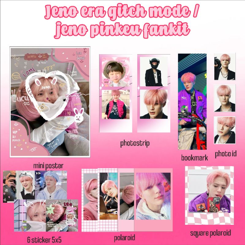 Jual fankit lee Jeno rambut pink glitc mode era (tidak po!) | Shopee ...