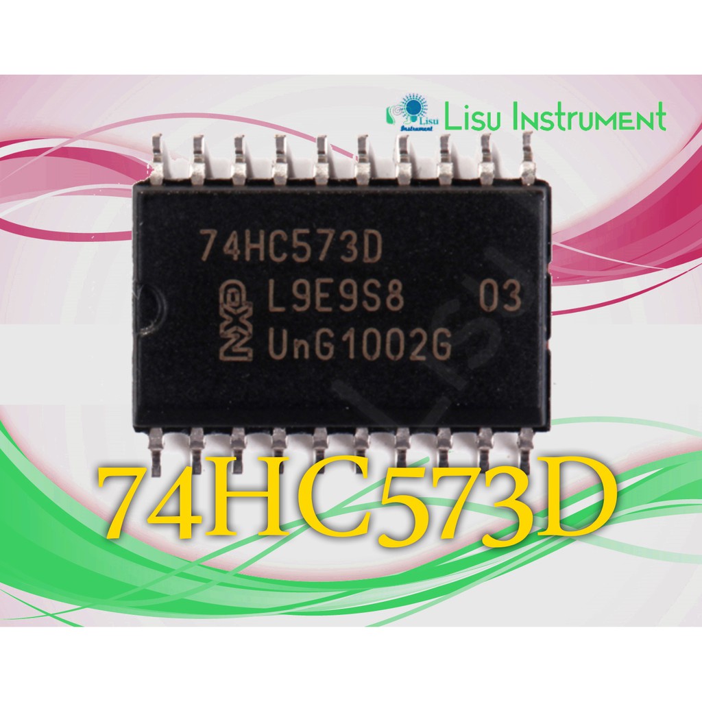 Jual 74HC573D 74HC573 Octal D-type transparent latch; 3-state SO-20 ...