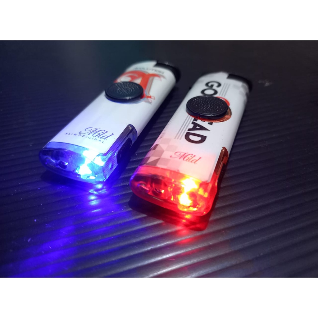 Jual Korek Api Bara G2000 LED 803 Motif Brand Rokok Korek Bara Spinner ...