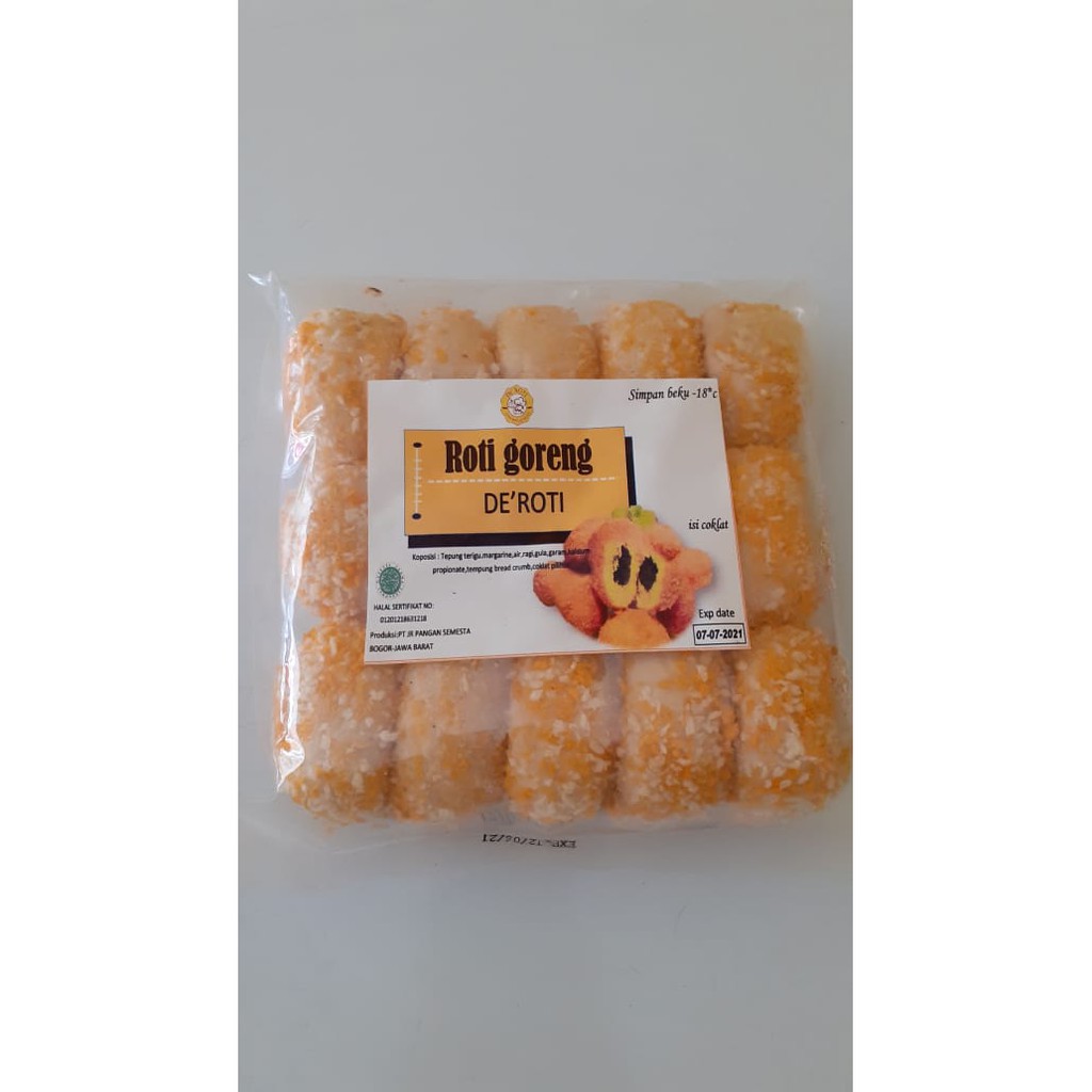 Jual DE ROTI (Roti Goreng) Coklat isi 15 pcs | Shopee Indonesia