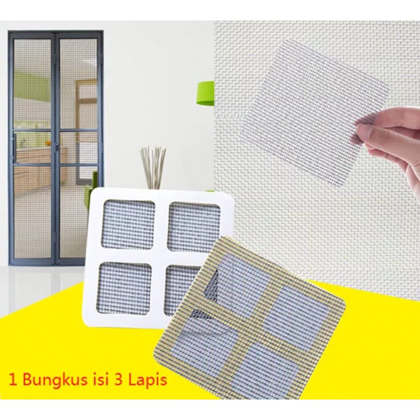 Jual TM NEW Jaring Jendela Anti Nyamuk - Tempelan Penutup Tambal Lubang ...
