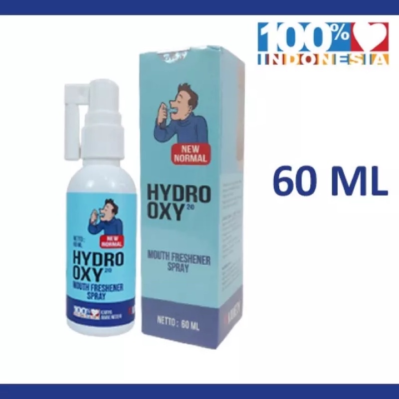Jual Hydro Oxy Semprot Mulut Tenggorokan 60ml | Shopee Indonesia